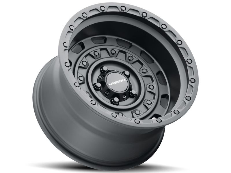 Vision Matte Black Tactical Wheels | Rugged Ridge