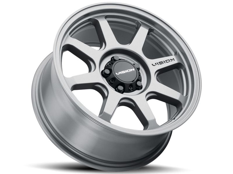 Vision Grey Flow Wheels | Rugged Ridge
