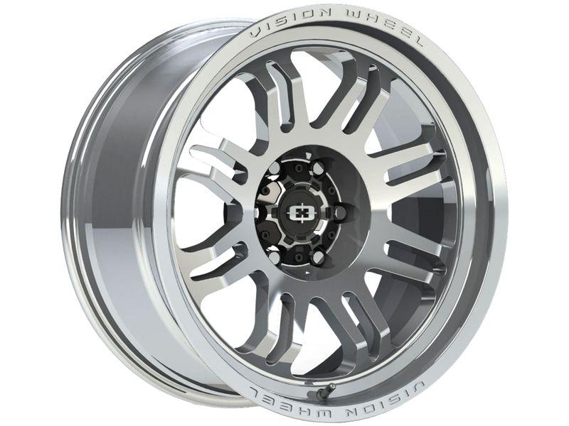 Vision Machined Silver Inferno Wheels | Rugged Ridge
