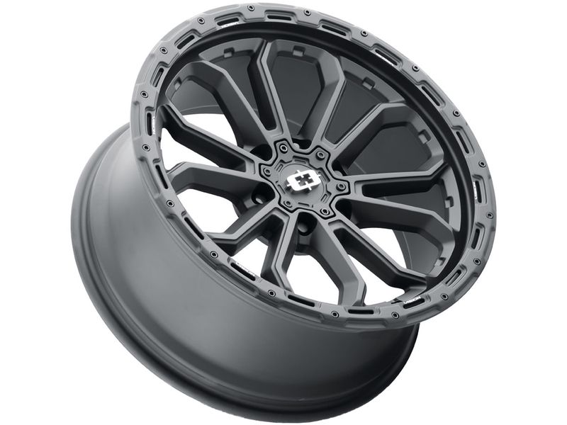 Vision Wheel Vision Matte Black Korupt Wheel 405-20070SB-25