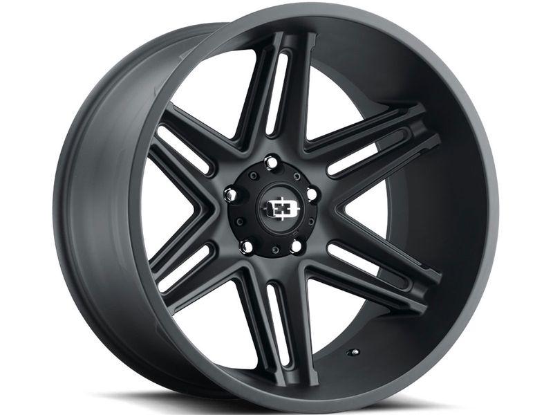 Vision Matte Black Razor Wheels | Rugged Ridge