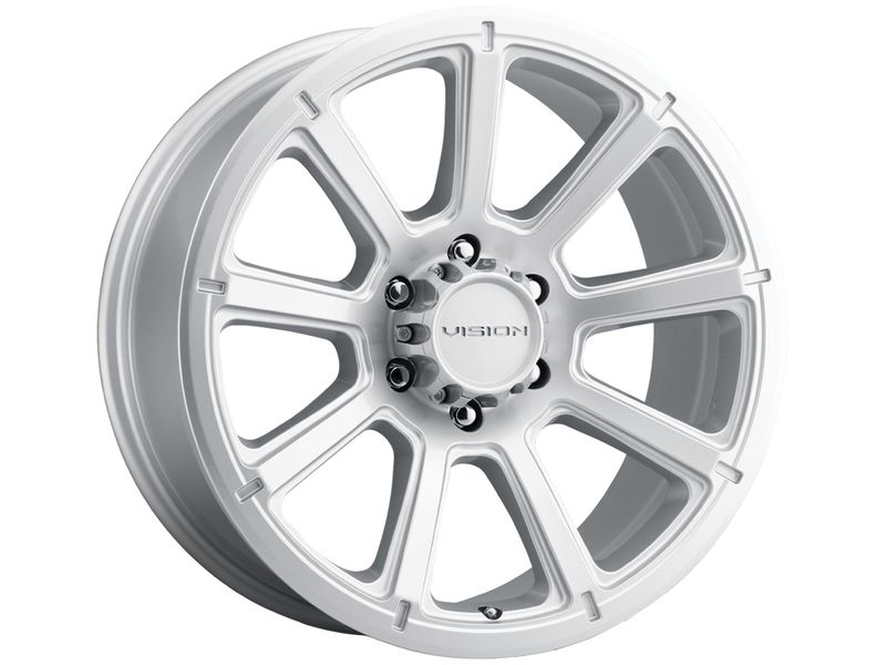 Vision Silver Turbine Wheels | Rugged Ridge