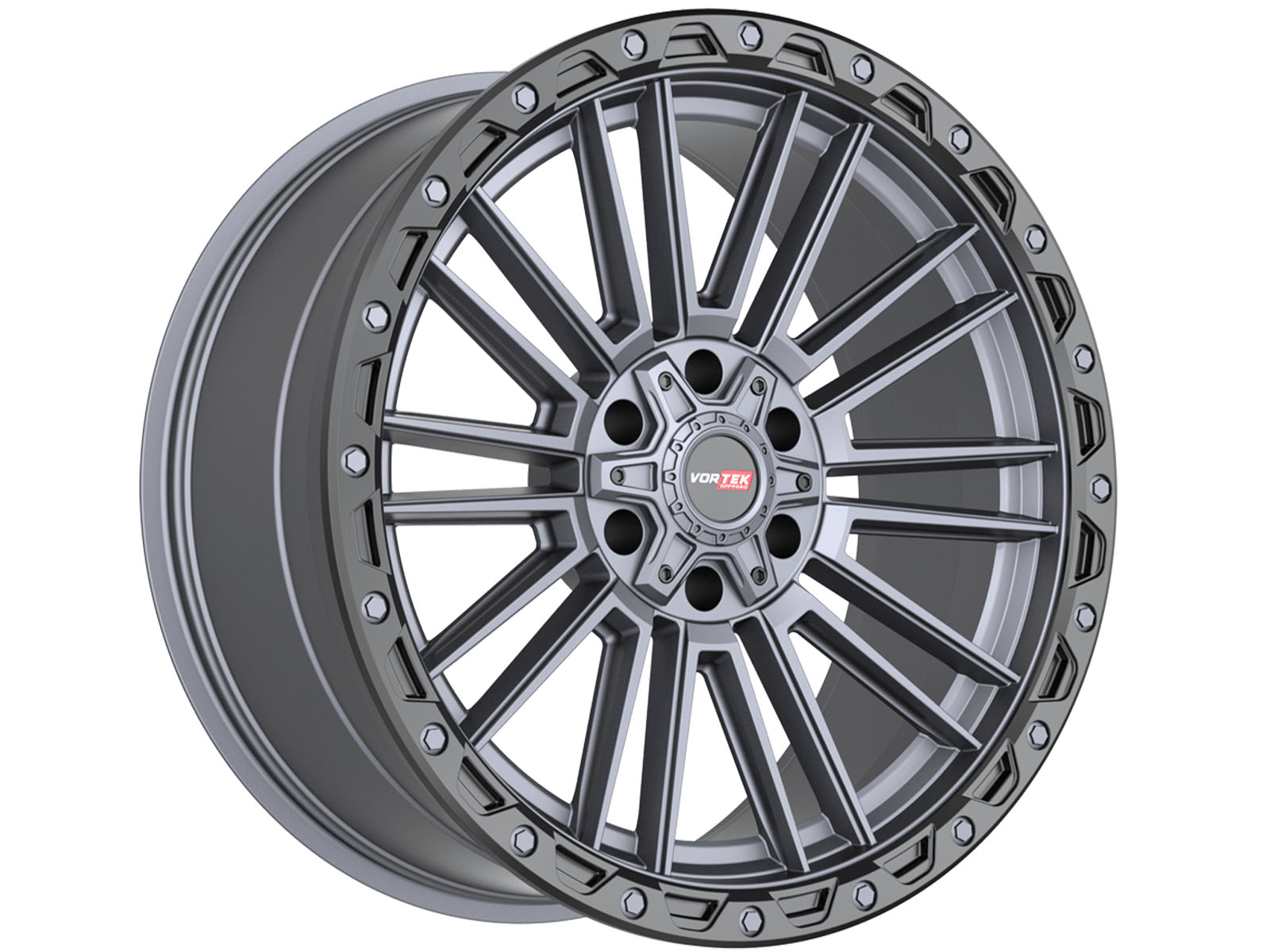 Vortek Grey VRT-604 Wheels | Rugged Ridge