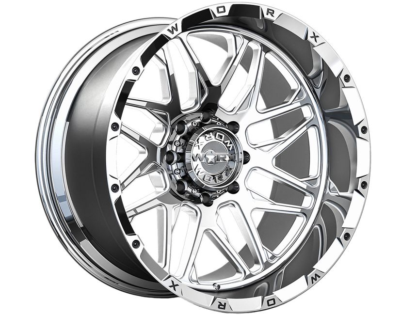 Worx Off-Road Forged Polished 819 Wheels | Rugged Ridge