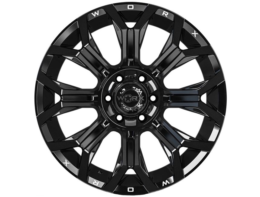 Worx Off-Road Gloss Black 821 Wheels | Rugged Ridge