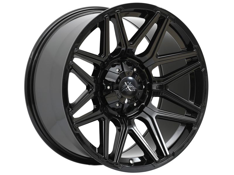 X Drive Gloss Black Crank Wheels | Rugged Ridge