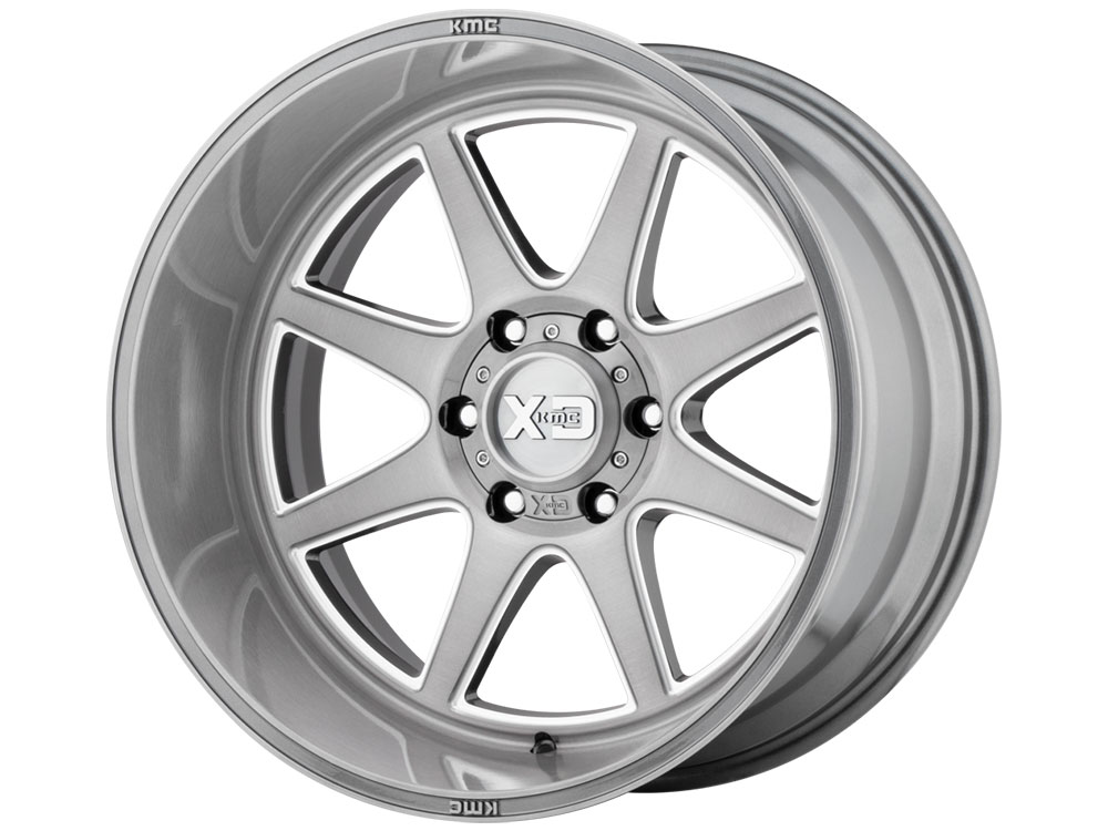 XD Series Milled Brushed Titanium XD844 Pike Wheels | Rugged Ridge