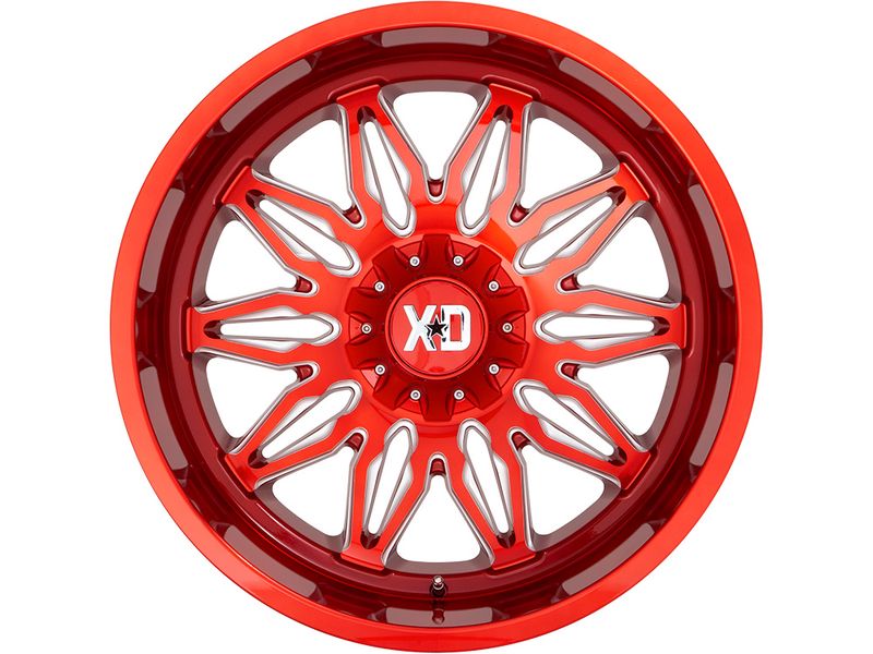 XD Series Milled Red XD859 Gunner Wheels | Rugged Ridge