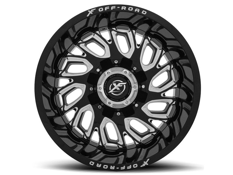 Xf Offroad Milled Black Xf 207 Wheels Rugged Ridge