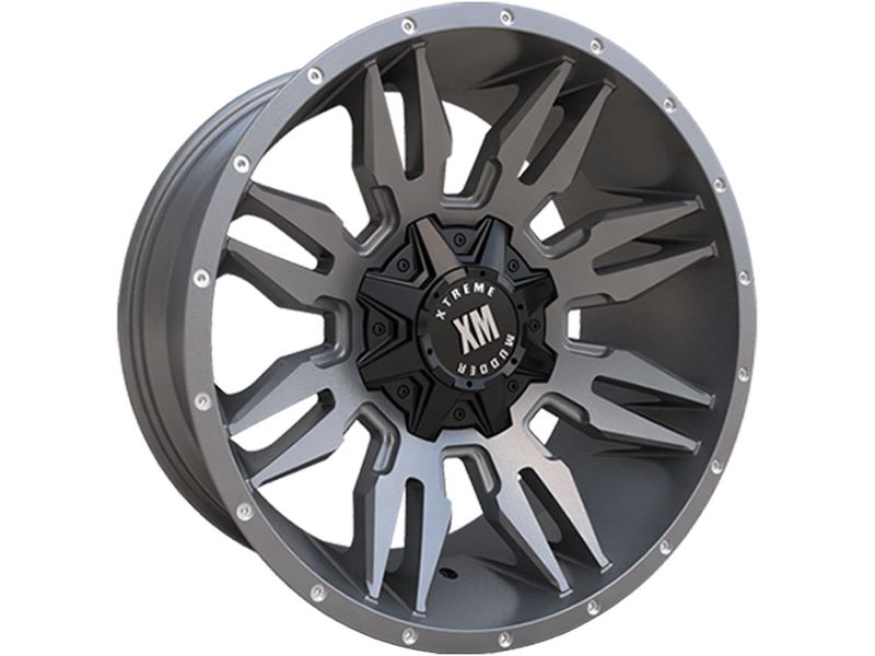 XM Offroad XM Offroad Grey XM-320 Wheel XM32020105150513912110SSMG