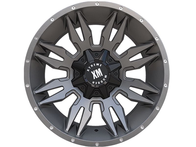 XM Offroad XM Offroad Grey XM-320 Wheel XM32020105150513912110SSMG