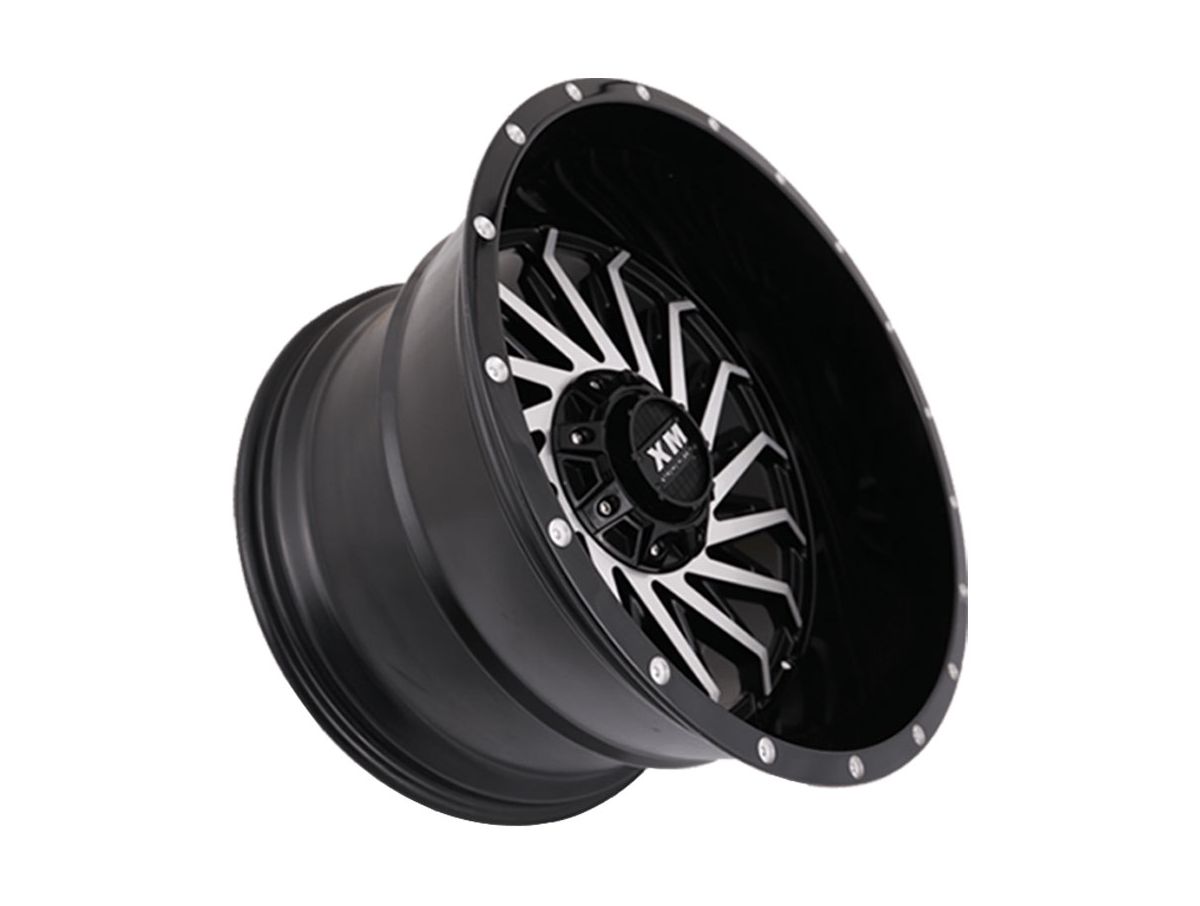 XM Offroad Machined Gloss Black XM-330 Wheels | Rugged Ridge