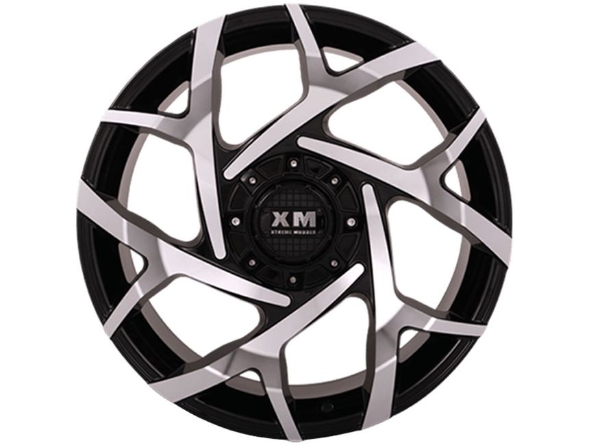 XM Offroad Machined Gloss Black XM-333 Wheels | Rugged Ridge