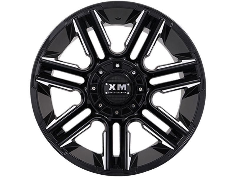XM Offroad XM3142010613561390106GBMW XM Offroad Milled Gloss Black XM ...